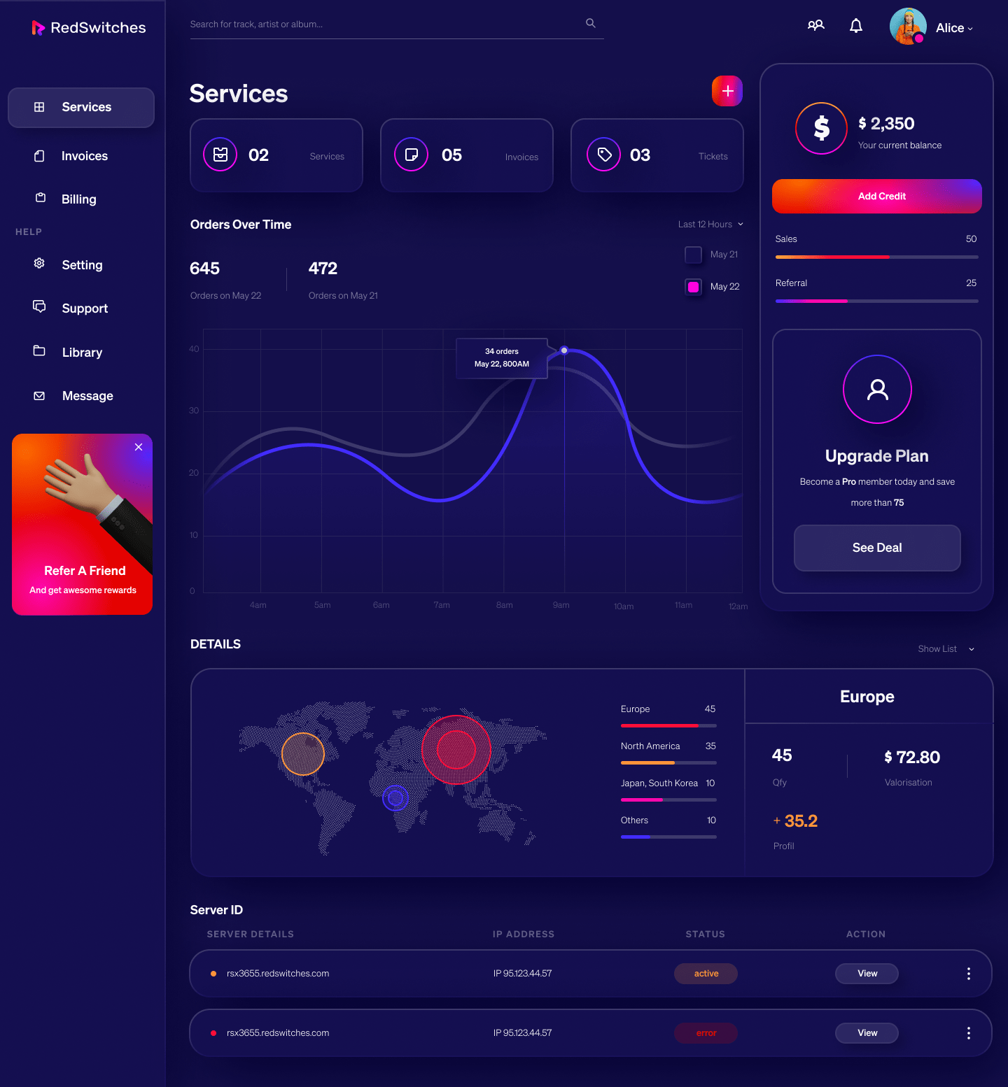 Product Design UI UX - Hipinspire